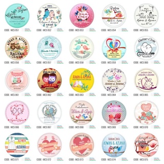Sticker Wedding Door Gift Stiker Kenduri Kahwin Murah Stickers Doorgift ...