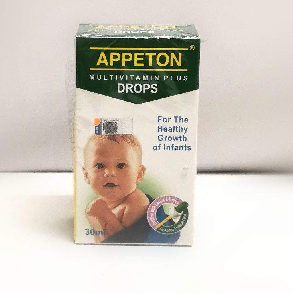 Appeton Multivitamin Plus Infant Drop (Exp:01/2024)30ml | Shopee Malaysia