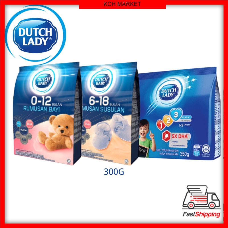 DUTCH BABY (0-12 BULAN/6-18BULAN/DUTCH LADY 123)300G | Shopee Malaysia