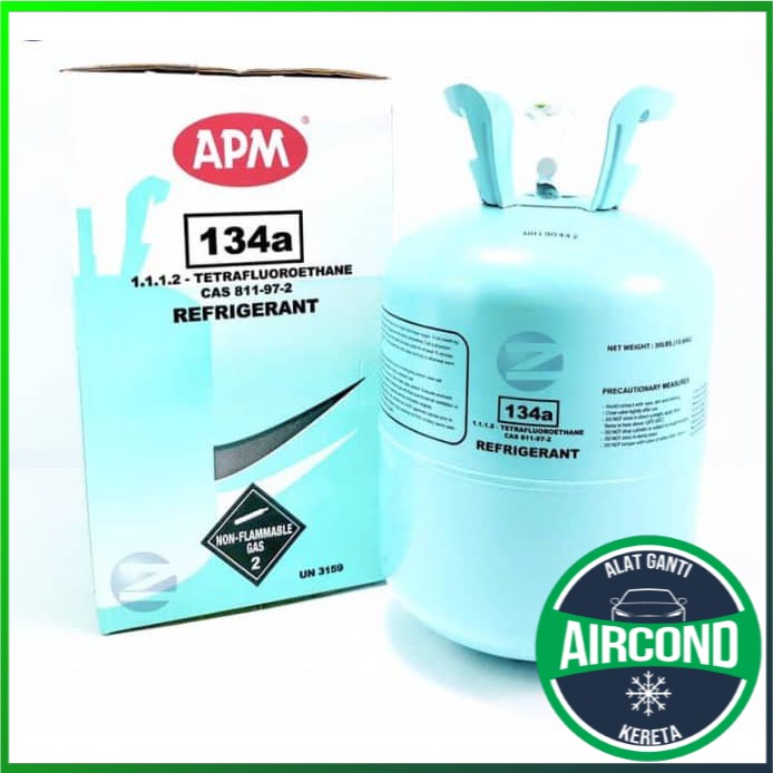 original apm !!! r134a refrigerant gas r134 gas aircond kereta car peti ais refrigerator | BeeCost