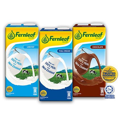 FERNLEAF UHT Milk 1L (CHOCOLATE) | Shopee Malaysia