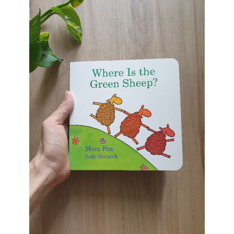 Where is the Green Sheep? by Mem Fox (Board Book) | Shopee Malaysia