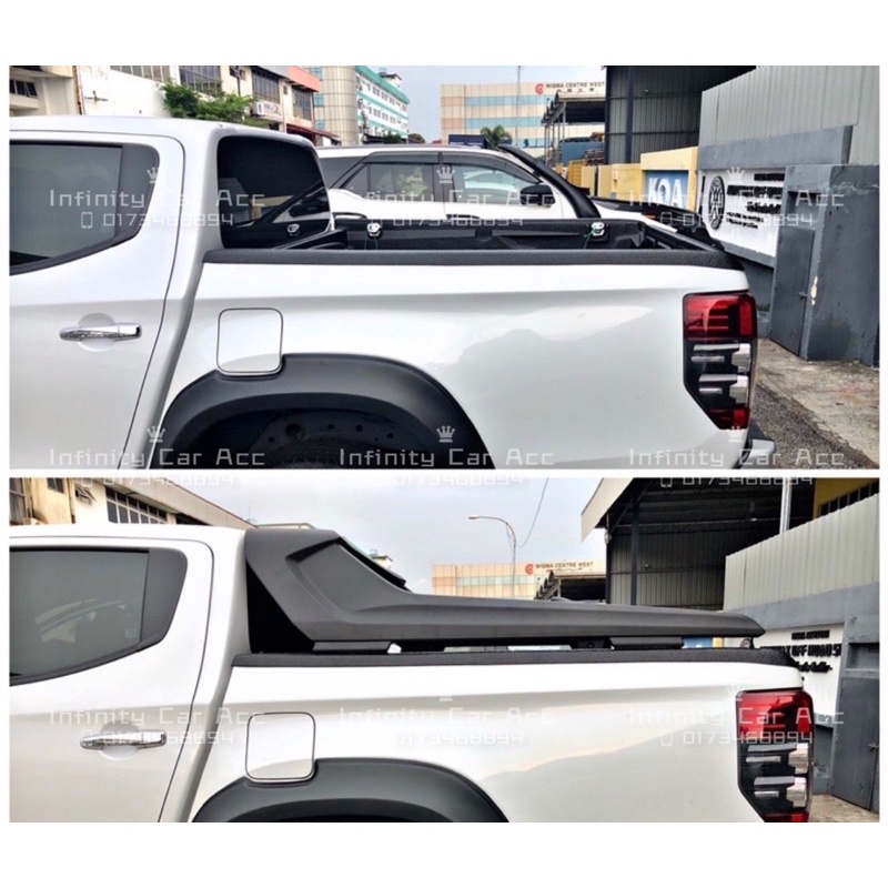 Mitsubishi Triton Adventure Athlete Style OEM Flying Roll Bar Sport Bar ...