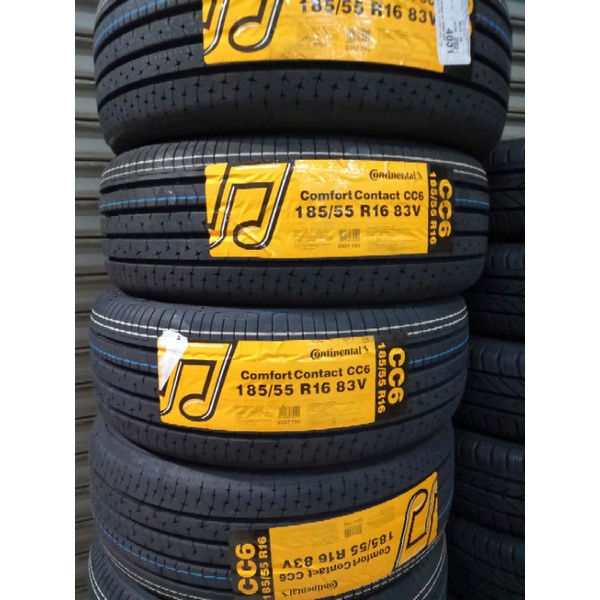 185/55/16 Continental CC6 Tyre Tayar (ONLY SELL 2PCS OR 4PCS) | Shopee ...