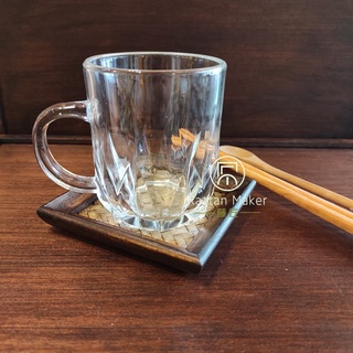 Alas Cawan Kayu / Lapik Cawan Kayu / Cup Holder / Alas Gelas / Alas Mug ...