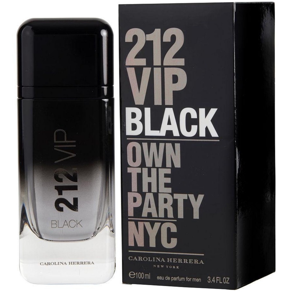 Carolina Herrera 212 VIP Black EDP For Him [Original Perfume Men ...