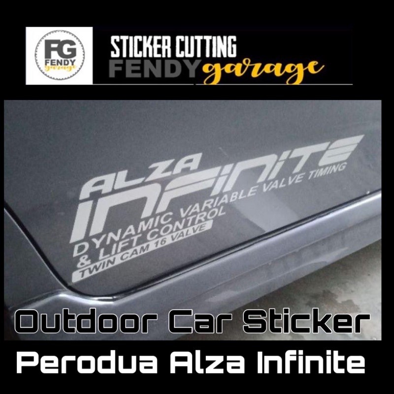 Perodua Alza Infinite Door Side Car Sticker 1 SET L/R | Shopee Malaysia