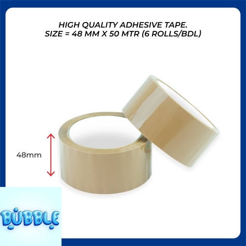 Opp Tape (Clear/Brown/Fragile) 24 mm x 40 mtr/48 mm x 50 mtr (6 or 12 ...