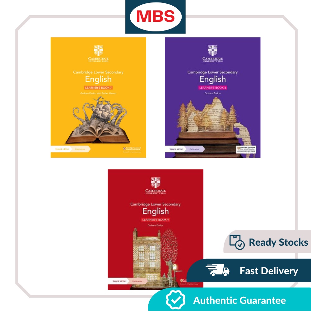 Cambridge Lower Secondary English Student/Learners & Workbook with Digital Access (1 Year ...