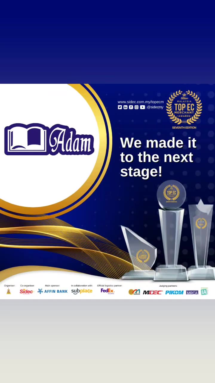 Syarikat Adam bookstore, Online Shop | Shopee Malaysia