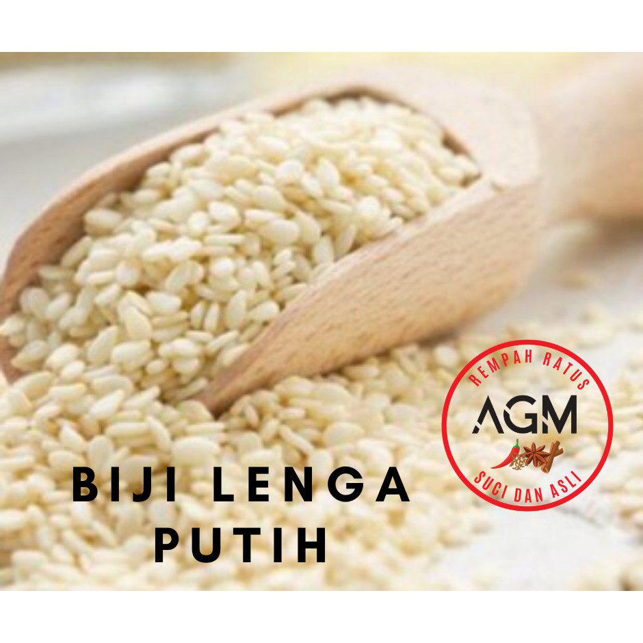AGM BIJI LENGA PUTIH READY STOCK 250G / 500G / 1KG | Shopee Malaysia