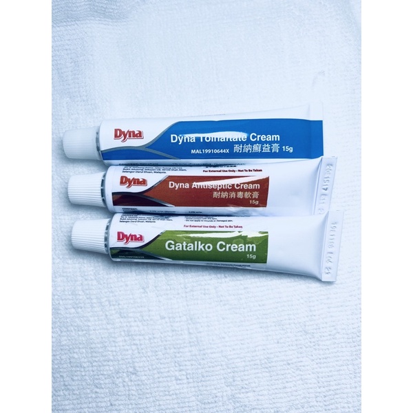 Dyna Tolnaftate / Antiseptic / Gatalko Cream 15gm | Shopee Malaysia