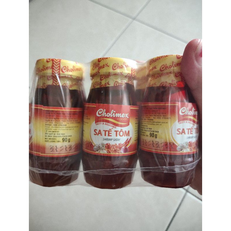 Shrimp Sate/Sate Tôm Cholimex 90g | Shopee Malaysia