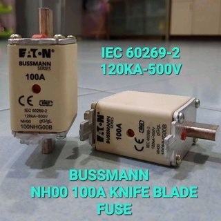 *READY STOCK* 100% ORIGINAL EATON BUSSMANN SERIES NH00-100A KNIFE BLADE ...
