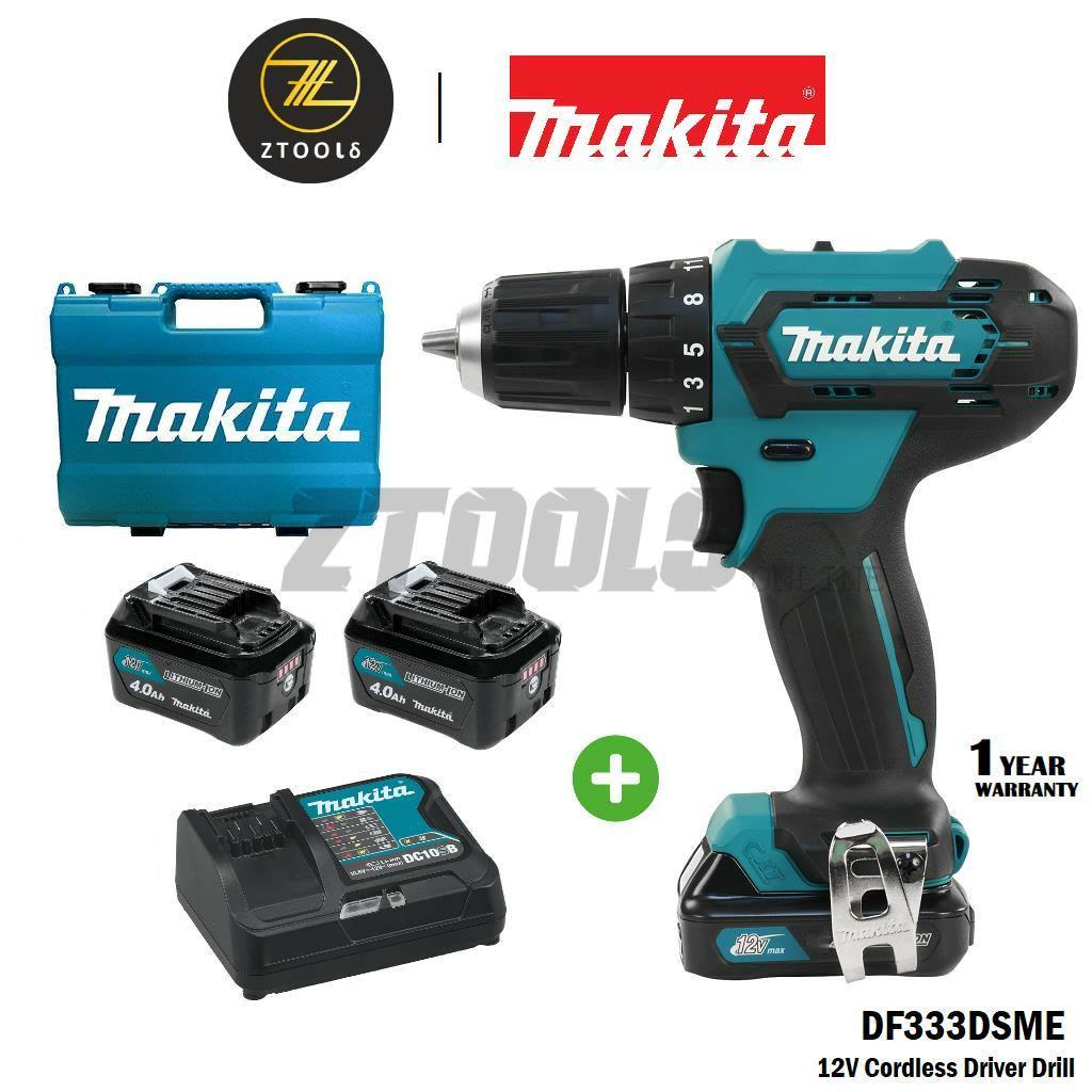 Makita DF333DSME 12V Cordless Driver Drill 10mm | DF333DZ DF333DWYE ...