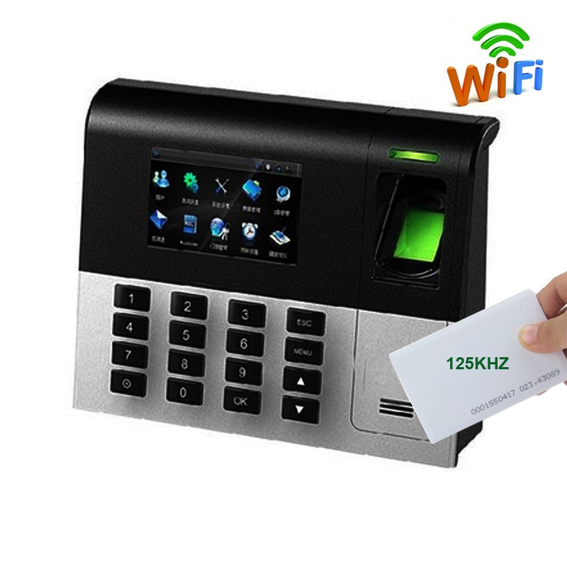 ZK Fingerprint Attendance Machine Intelligent Biometric Fingerprint ...