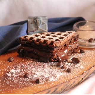 Chocolate & Peanut Spread / Jem Coklat Dan Kacang Untuk Waffle 1KG ...