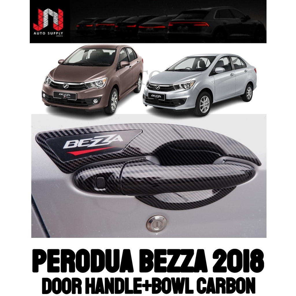 (cf)Perodua Bezza 2018 2019 2020 Door Handle with sense button / Bowl ...