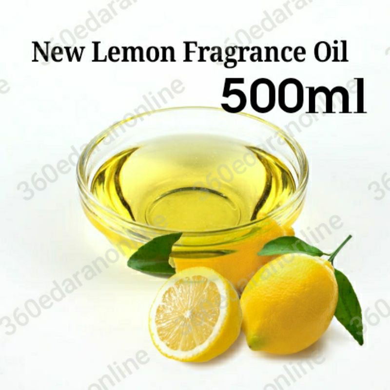 New Lemon Fragrance Oil 500ml (factory grade) | Shopee Malaysia
