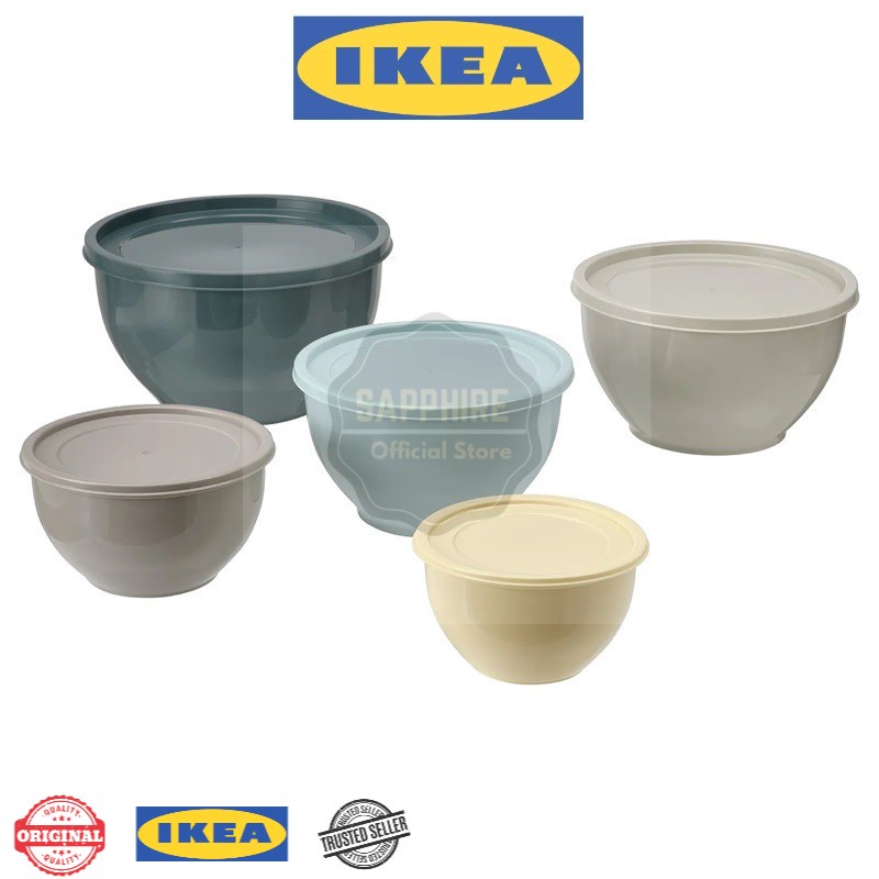 TUPPERWARE BULAT GARNITYREN 6 pcs | Shopee Malaysia