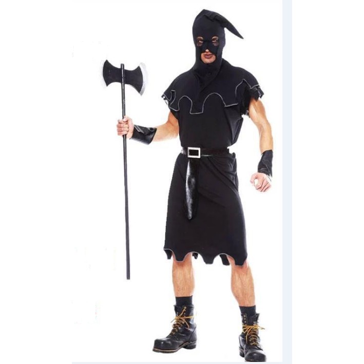 Halloween Masquerade Costume Executioner Men Cosplay Outfit Cosplay ...