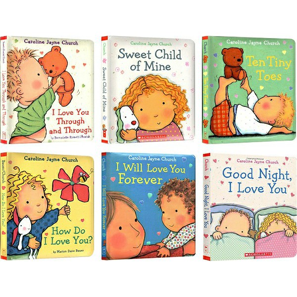 Caroline Jayne Church Bedtime Stories (6 Board Book) | Shopee Malaysia