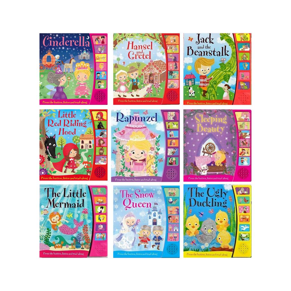 Sound Story Books Read Out Loud Fairytales - 6 Buttons Magical Sounds ...