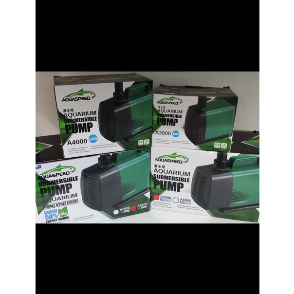 AquaSpeed Aquarium Submersible Pump(A3000/A4000/A5000/A6000) | Shopee ...