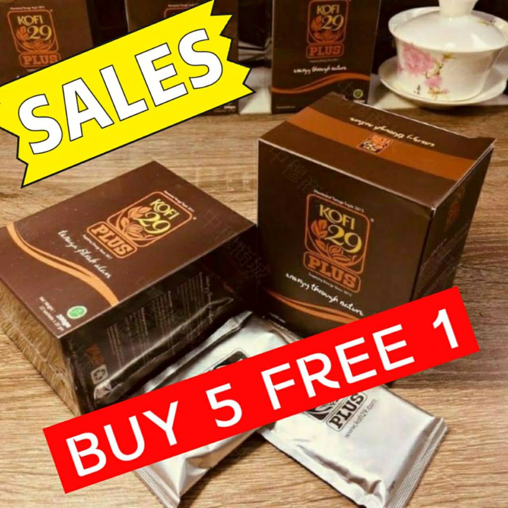 KOFI 29 PLUS Tenaga Fitrah Alam Original (10 Sachets x 20mg ) BUY 5 ...