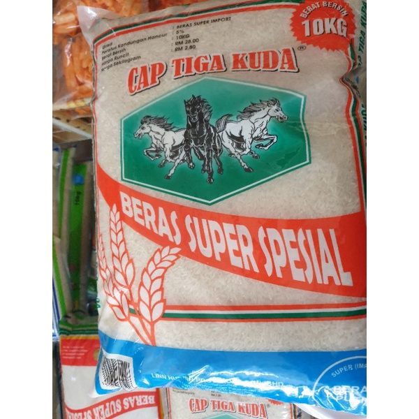 beras cap kuda 5kg,10kg | Shopee Malaysia