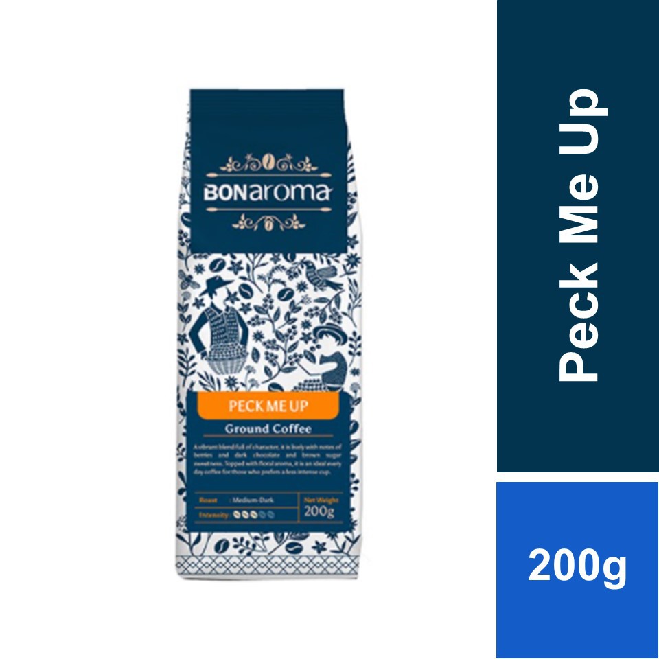 Bonaroma Peck Me Up Ground Coffee 200g | Shopee Malaysia