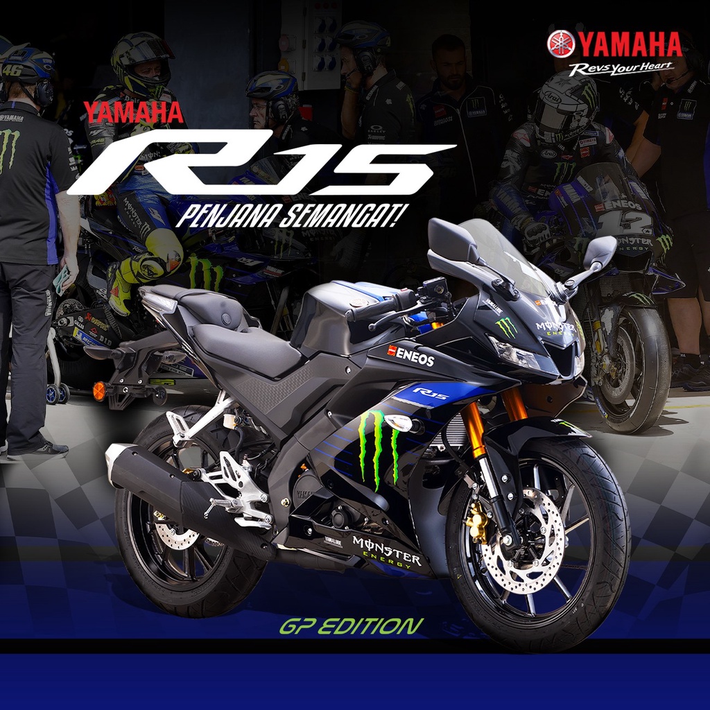 Yamaha YZF R15 V3 Body Cover Set and Monster Set Original HLY | Shopee ...