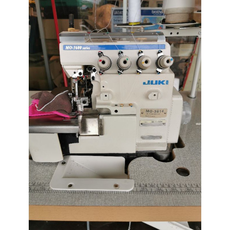 Mesin jahit juki MO-3600 tepi Halus (used japan) | Shopee Malaysia