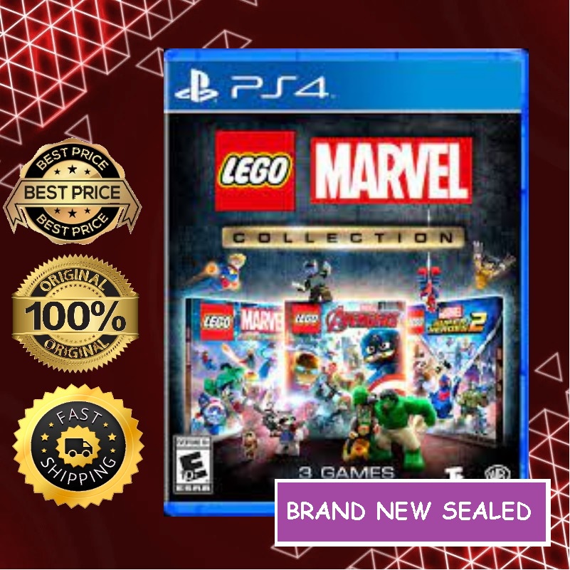 [NEW / Murah] BRAND NEW SEALED Lego Marvel Collection (3 Games : Lego ...