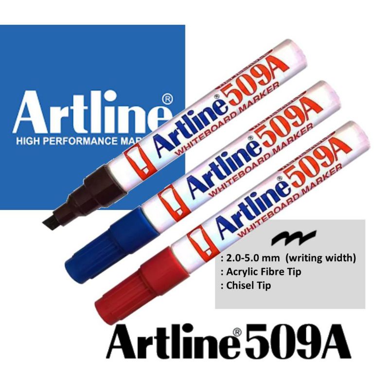 Artline Whiteboard Marker Pen 509A 1pcs | Shopee Malaysia