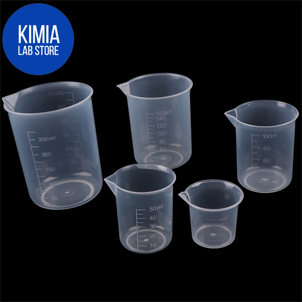 Plastic Graduated Beakers [50-1000ml] | Shopee Malaysia