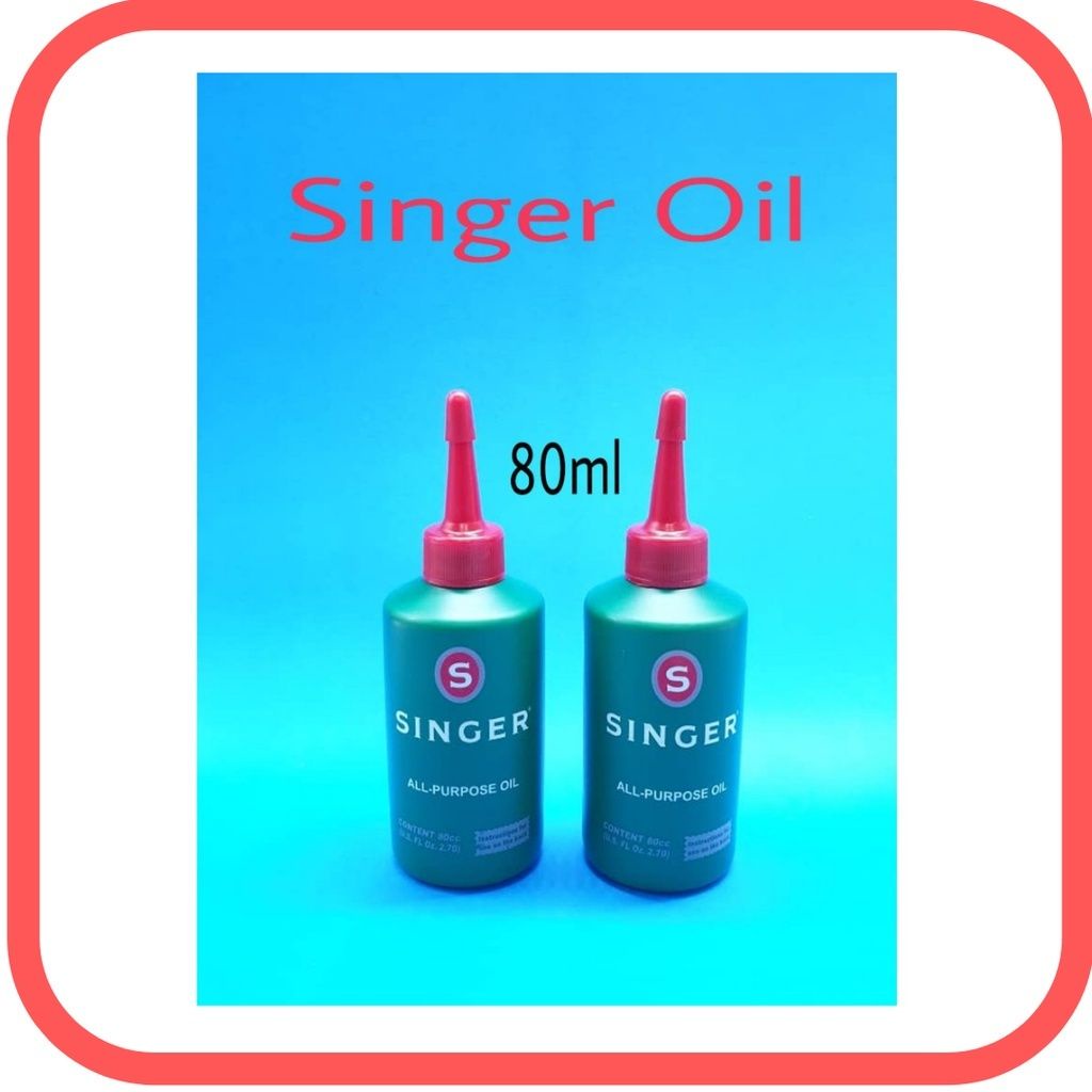 ORIGINAL Singer All Purpose oil (80ml) / Minyak Mesin Jahit (80ml ...