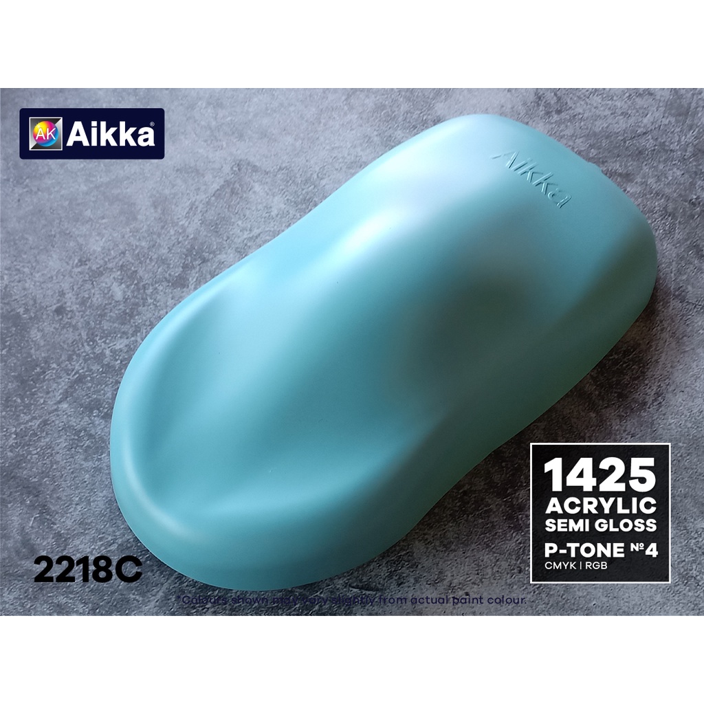 AIKKA Paint PANTONE Colour 2218C / 1425 ACRYLIC SEMI GLOSS PAINT ...