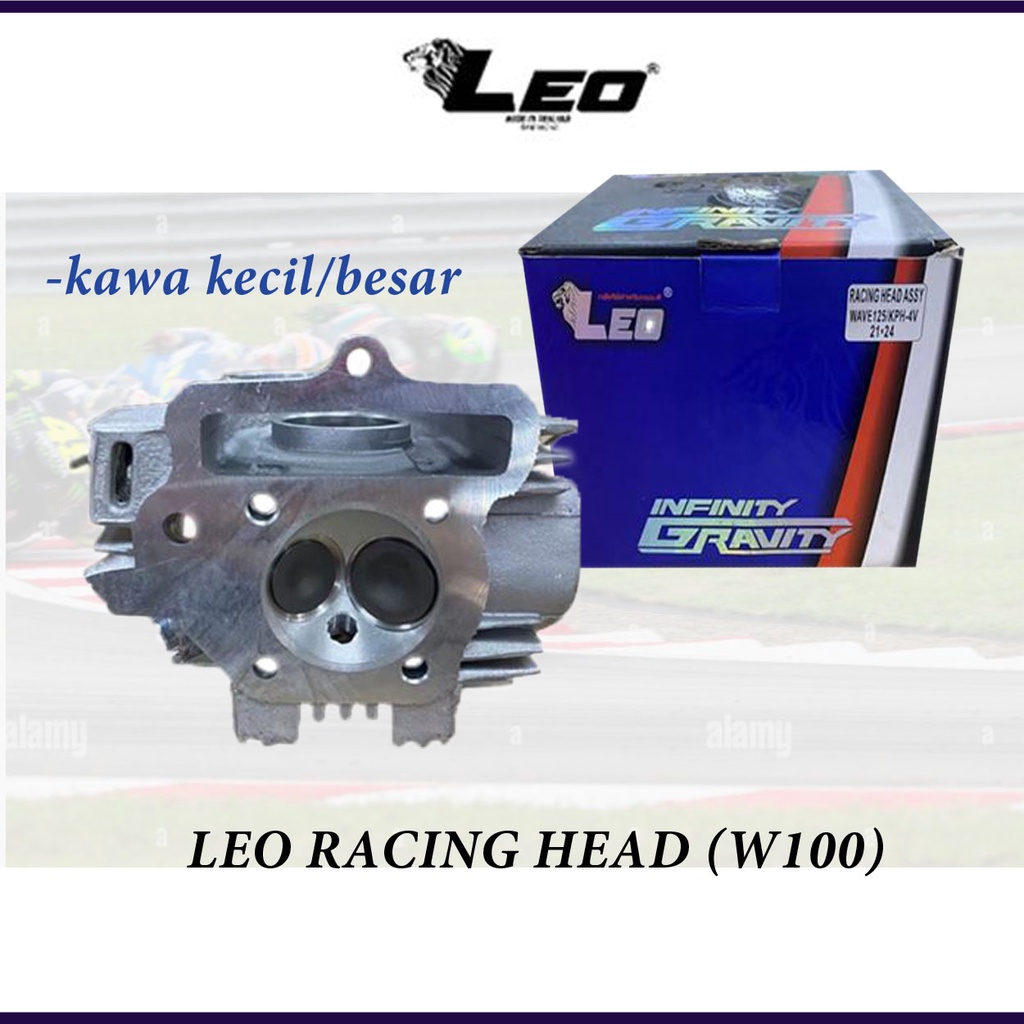 LEO Racing Head - W100 (Kawasaki Kecil / Besar) // (THL) | Shopee Malaysia