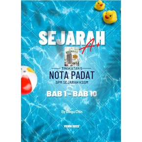 Nota Sejarah SPM KSSM | Shopee Malaysia