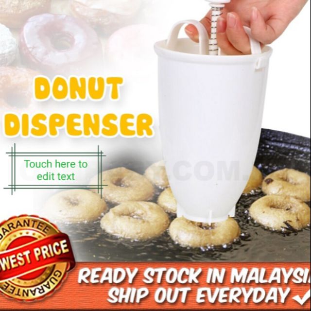 ACUAN DONUT DONUT MAKER DOH DONAT DOH DONUT | Shopee Malaysia