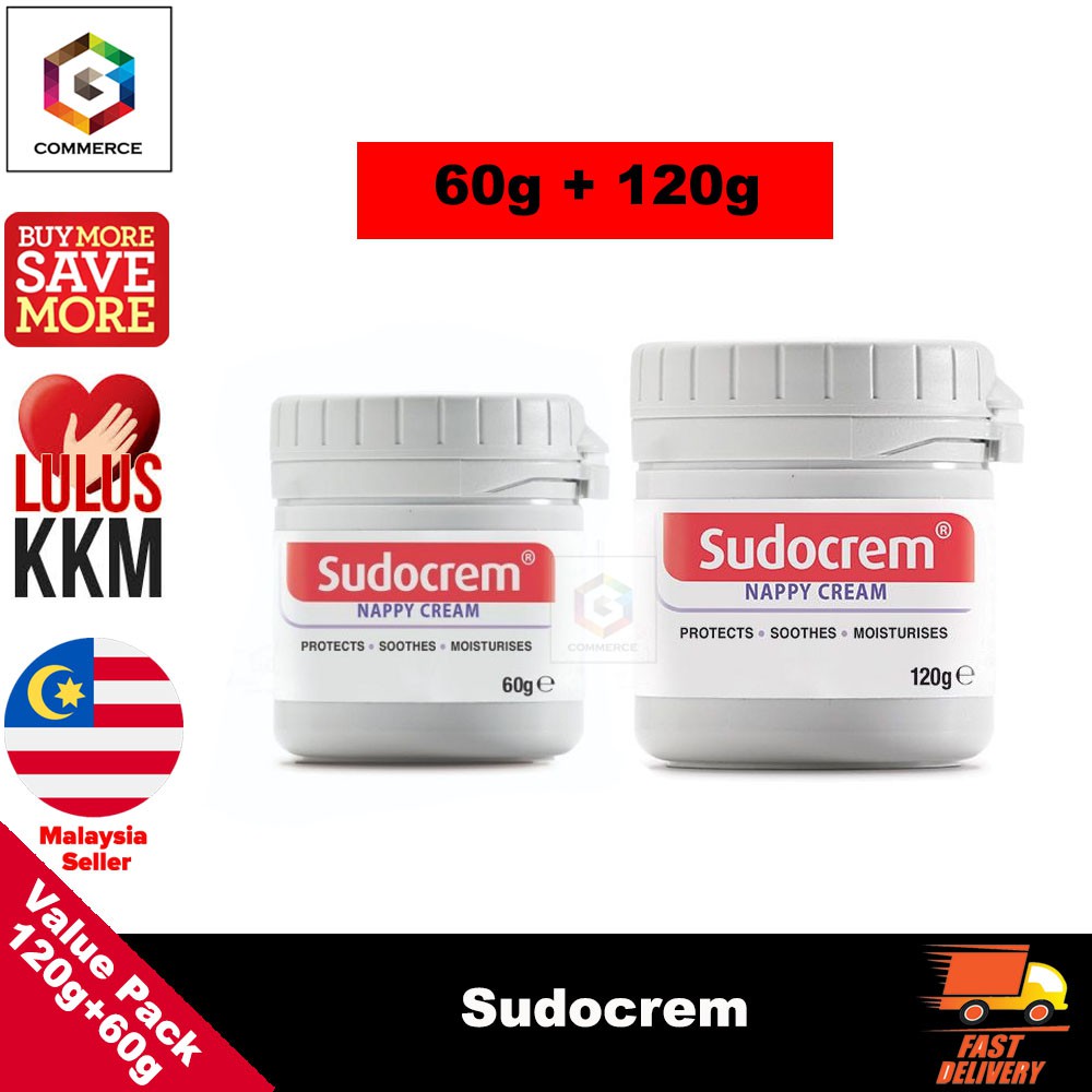Sudocream | Sudocrem 60g / 120g / 60g+120g | Shopee Malaysia