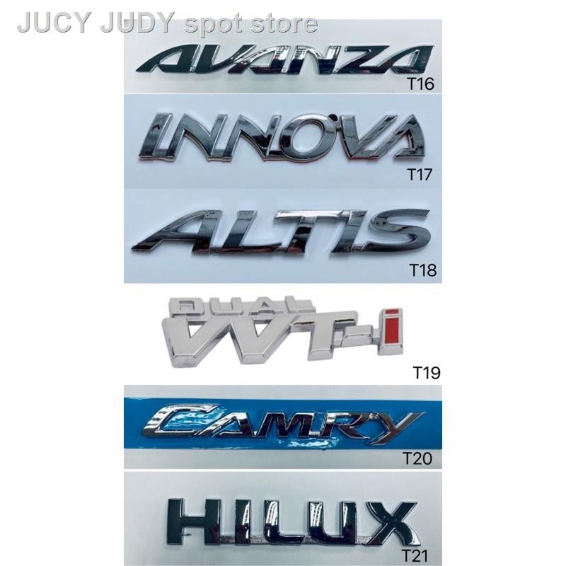 toyota emblem logo avanza / innova altis dual_vvt-i camry hilux | BeeCost
