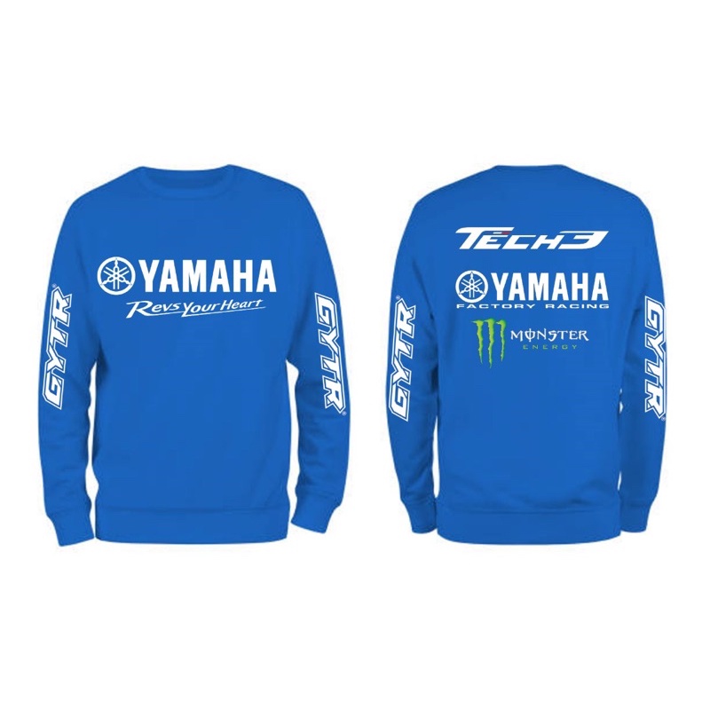 Yamaha Racing Sweatshirts | Shopee Malaysia
