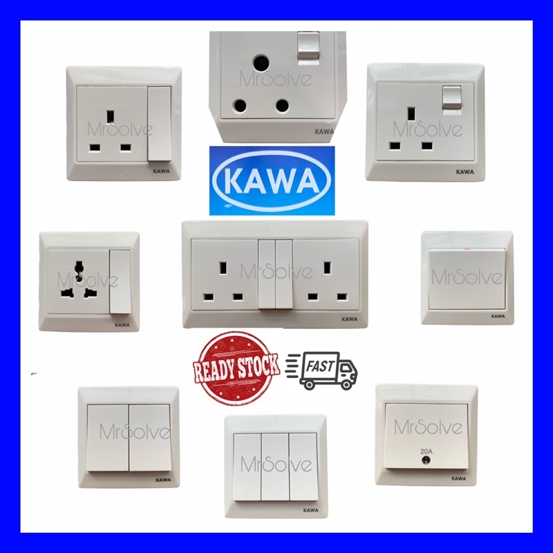 Kawa Elite Flush Switch & Socket | Shopee Malaysia