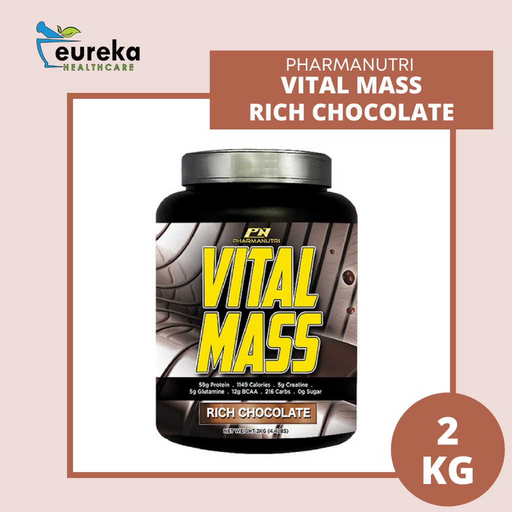 PHARMANUTRI VITAL MASS RICH CHOCOLATE 2KG | Shopee Malaysia