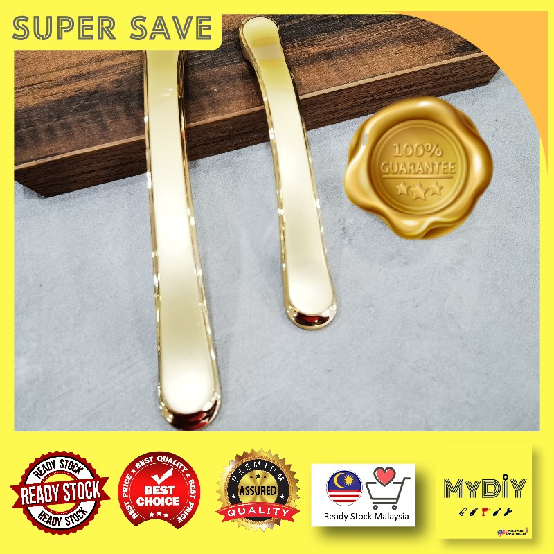 MDS New Quality Champagne Gold Cabinet Handle Kitchen Cupboard Door ...