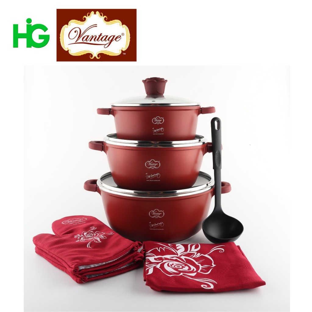 VANTAGE 3IN1 SAUCE POT W/SIGNATURE - DF-CK202428RS | Shopee Malaysia