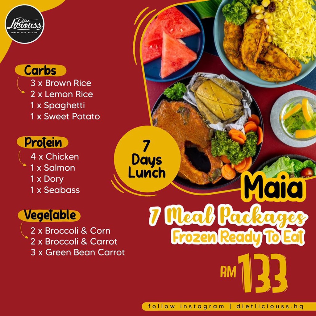 Maia - 7 Days Lunch Set - Frozen | Shopee Malaysia