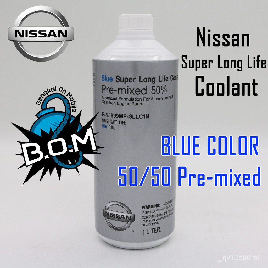 Nissan Super Long Life Coolant Blue Color, Biru Coolant, Premixed ...